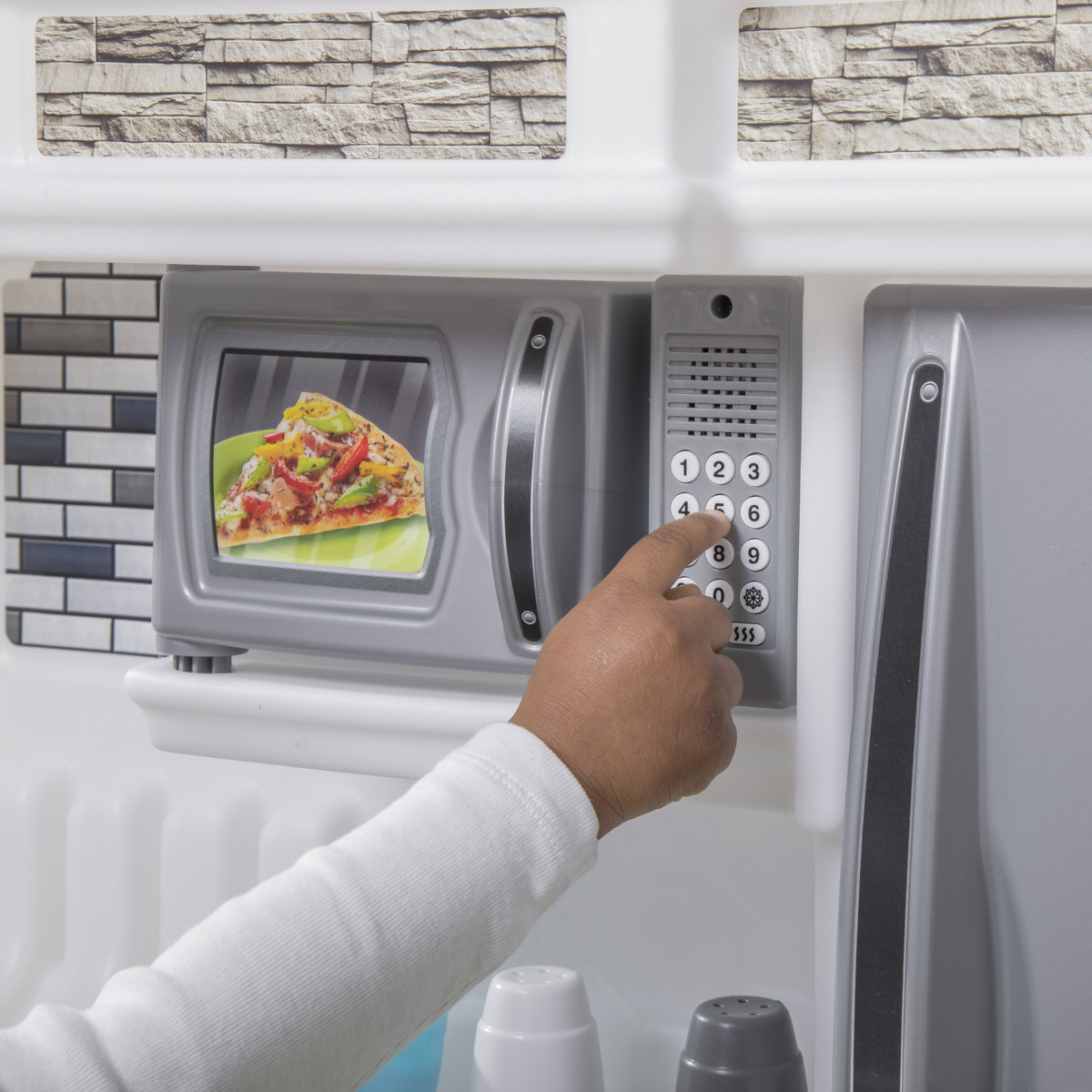 Step2 Lifestyle Custom Kitchen Toddler Pretend Play Kitchen Set & Reviews | Wayfair